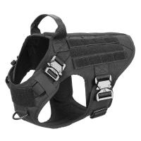 China 1050D Nylon Tactical Dog Chest Harness With No Pulling Front Clip Leash Attachment for sale