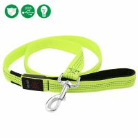China Customized Color LED Dog Leash , Glow In The Dark Dog Leash Light Up At Night for sale