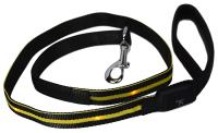 China Reflective LED Light Dog Leash Soft Padded Handle For Safety Comfort for sale