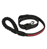 China Nylon Rechargeable LED Light Up Dog Leash 47.2 - 59 Inches With Micro USB Cable for sale