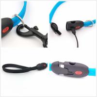 China Night Walking Safety Light Up Dog Collar , USB Rechargeable LED Dog Collar for sale