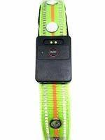 China Water Resistant LED Dog Collar USB Rechargeable 3 Light Mode Reflective Glow In The Dark for sale