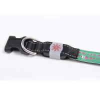 China Adjustable LED Dog Collar USB Rechargeable Customized For Dog Cat Night Safety for sale