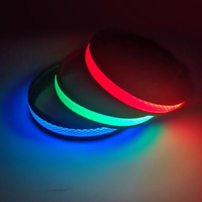China Comfortable LED Dog Leash Corrosion Resistant For All Weather Conditions for sale