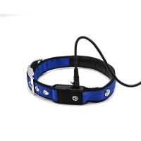 China USB Rechargeable Waterproof Lighted Dog Collars Super Bright For Night Visibility Safety for sale