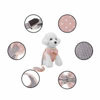 China Cotton Cat Harness And Leash Set Comfortable Stylish For Small Puppies / Cats for sale