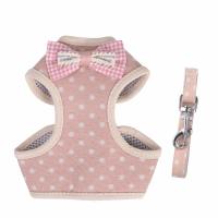 China Cotton Cat Harness And Leash Set Comfortable Stylish For Small Puppies / Cats for sale