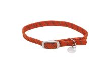 China Comfortable Cat Collar Safety Buckle Adjustable Reflective Material Woven for sale