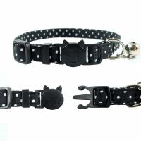 China Safety Breakaway Buckle Cat Harness Collar Breakaway With Bell / Bow Tie for sale