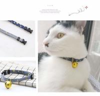 China Small Size Nylon Cute Kitten Collars , Adjustable Breakaway Puppy Collars Neck for sale