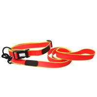 China Waterproof Personalized Dog Collars And Leashes Lightweight Double Color Mixing for sale