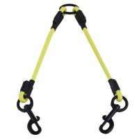 China PVC Dual Dog Leash Coupler Water Resistant For Two Big Small Dogs Pet for sale