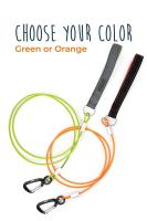 China Steel Braided Cord Chew Proof Dog Leash 6 Feet Padded Handle Rock Climbers Carabiner for sale