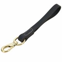 China Heavy Duty Handmade Short Dog Leash 12 Inches for sale