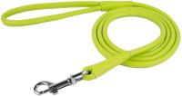 China Multiple Sizes Rolled Leather Dog Leash Rope Soft Padded Multicolored for sale