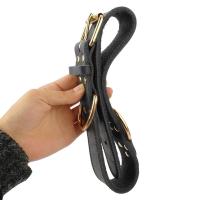 China Soft Handmade Dog Leather Leashes For Dogs Daily Walking Sports Training for sale