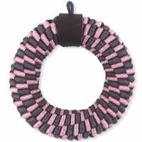 China 6''*6''*1.4'' Dog Tough Chew Toys , Nylon Braided Indestructible Dog Rope Toys for sale