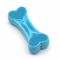 China Non Toxic Rubber Dog Tough Chew Toys , Chew Resistant Dog Toys Dental Oral Care for sale
