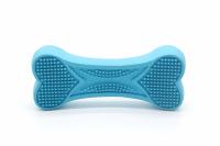 China Non Toxic Rubber Dog Tough Chew Toys , Chew Resistant Dog Toys Dental Oral Care for sale