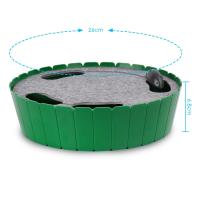 China Electric Interactive Motion Cat Toy Automatic Rotating Teaser Pop Play Hide Seek Hunt for sale