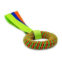 China Nylon Webbing Dog Tough Chew Toys , Indestructible Dog Tug Toys Pet Accessories for sale