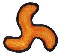 China Triangular Nylon Flyer Dog Tough Chew Toys Withstand Long Hours Vigorous Play for sale