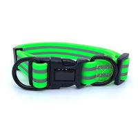 China Anti Rust Waterproof Dog Collars , Odor Resistant Dog Collars With Reflective Stripe for sale