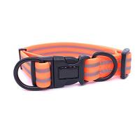 China Anti Rust Waterproof Dog Collars , Odor Resistant Dog Collars With Reflective Stripe for sale
