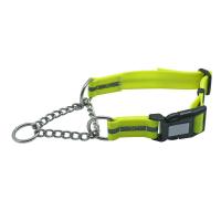China Stainless Steel Chain Waterproof Martingale Dog Collar For Large Medium Dogs for sale