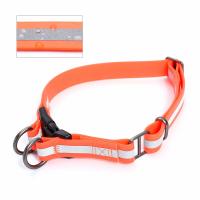 China Flexible Waterproof Glow In The Dark Dog Collar For Daily Walking Swimming for sale