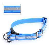 China Flexible Waterproof Glow In The Dark Dog Collar For Daily Walking Swimming for sale
