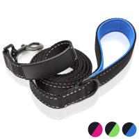 China 10 - 50 FT Nylon Dog Leash Non Slip Design With Padded Handle for sale