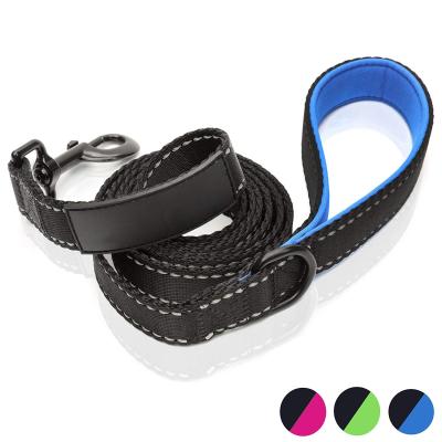 China 10 - 50 FT Nylon Dog Leash Non Slip Design With Padded Handle for sale