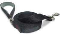 China 1 Inch Nylon 10 / 15 Foot Dog Leash Comfortable Neoprene Padded Handle for sale