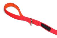 China 1 Inch Nylon 10 / 15 Foot Dog Leash Comfortable Neoprene Padded Handle for sale