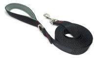 China 1 Inch Nylon 10 / 15 Foot Dog Leash Comfortable Neoprene Padded Handle for sale