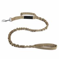 China Safety Comfort Nylon Dog Leash , Bungee Dog Leash Stretchy 36.5 - 48 Inches for sale