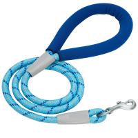 China Strong Nylon Rope Dog Leash Soft 4 Feet Length With Neoprene Handle Eco - Friendly for sale