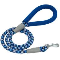 China Strong Nylon Rope Dog Leash Soft 4 Feet Length With Neoprene Handle Eco - Friendly for sale