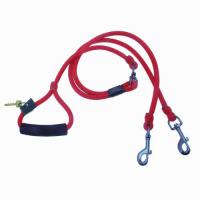China Ergonomic Training Nylon Dog Leash With Traffic Handle 360 Tangle Free for sale