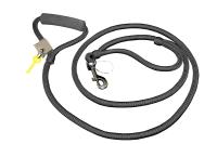China Ergonomic Training Nylon Dog Leash With Traffic Handle 360 Tangle Free for sale