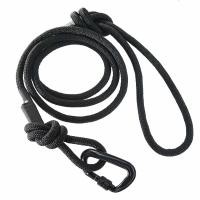 China 6 Feet Sturdy Nylon Dog Leash , Mountain Climbing Rope Leash With Carabiner for sale