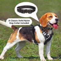 China Sturdy Handle Nylon Dog Harness Adjustable Reflective Oxford Outdoor Vest for sale