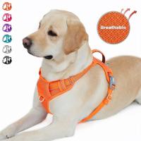 China No - Pull Reflective Dog Harness Easy On / Off Vest Customized Size Fit All Seasons for sale