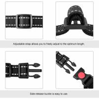 China Outdoor Pet Dog Harness Leash Adjustable Reflective Vest With D Ring Buckle for sale