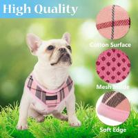 China Breathable Materials Nylon Dog Harness Soft Mesh Comfort Padded Puppy Vest No Pull for sale