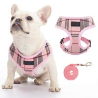 China Breathable Materials Nylon Dog Harness Soft Mesh Comfort Padded Puppy Vest No Pull for sale