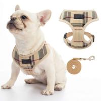 China Breathable Materials Nylon Dog Harness Soft Mesh Comfort Padded Puppy Vest No Pull for sale