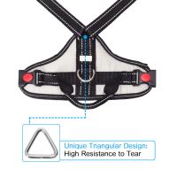 China No Pull Nylon Dog Harness Anti Tear Adjustable Reflective Oxford Material Soft Vest for sale