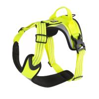 China Active Nylon Dog Harness Soft Comfortable Large 3M Reflectors With Sturdy Handle for sale